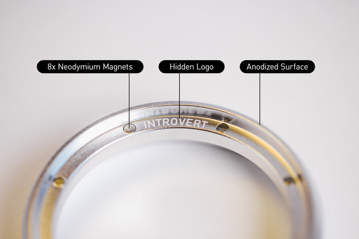 Magnetic Dosing Ring - Anodized Aluminum – INTROVERT