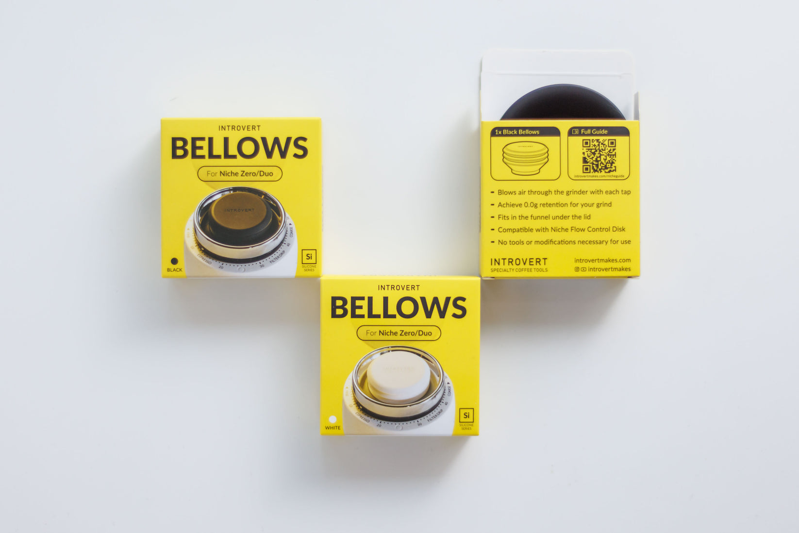 Silicone Bellows for Niche Zero and Niche Duo - Near Zero Retention ...
